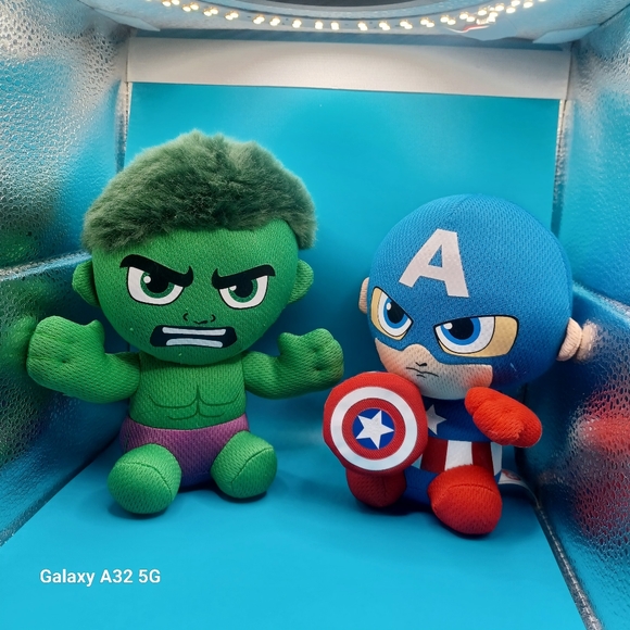 marvel action figures | Toys | Marvel Avengers Ty Beanies Babies Hulk 7 ...